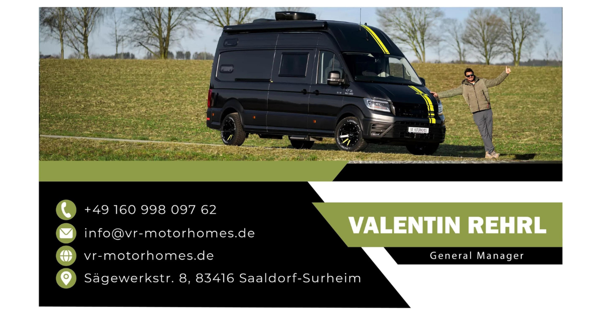 VR MOTORHOMES Valentin Rehrl - VR Motorhomes | VR Vans GmbH